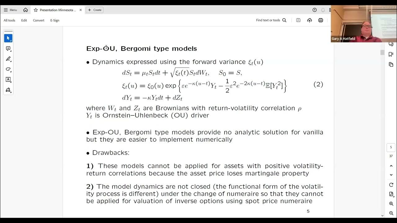 Lognormal Stochastic Volatility - Youtube Seminar - YouTube