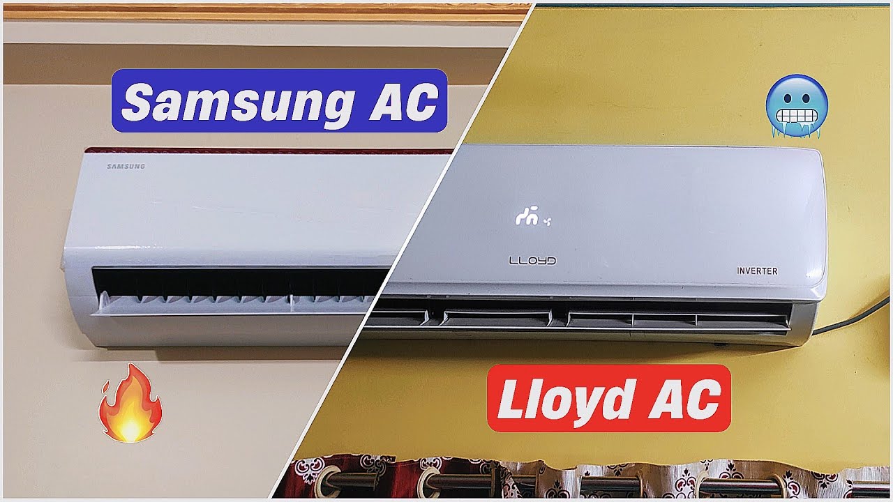 Samsung AC Vs Lloyd AC - Best AC In India 2024 - YouTube