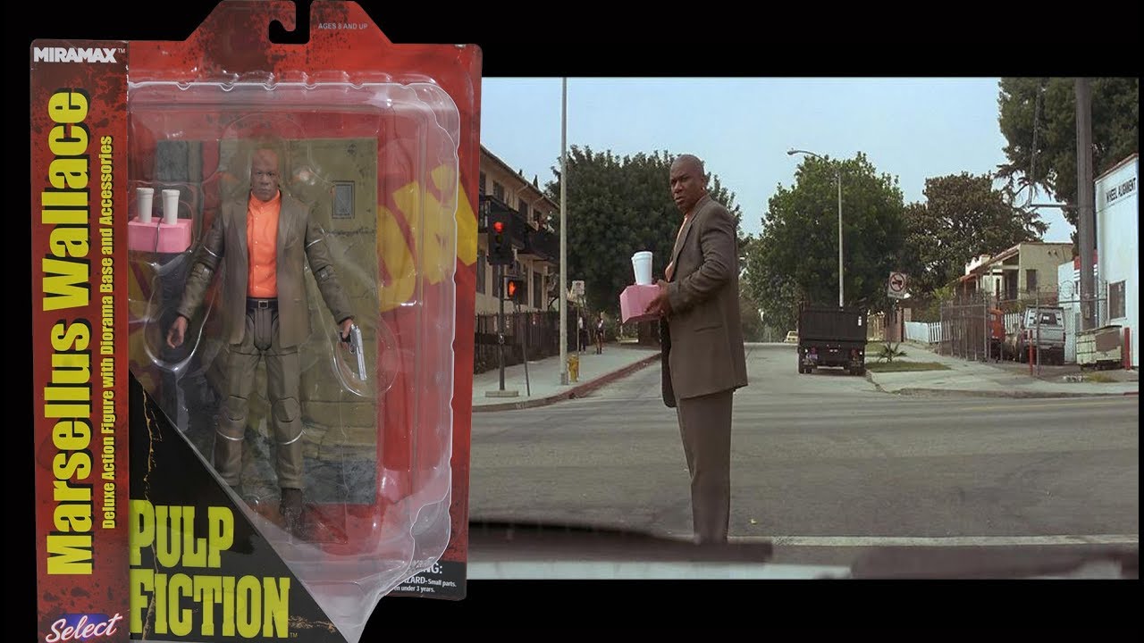 Pulp Fiction figures from Diamond Select Toys Review pt2 Marsellus ...