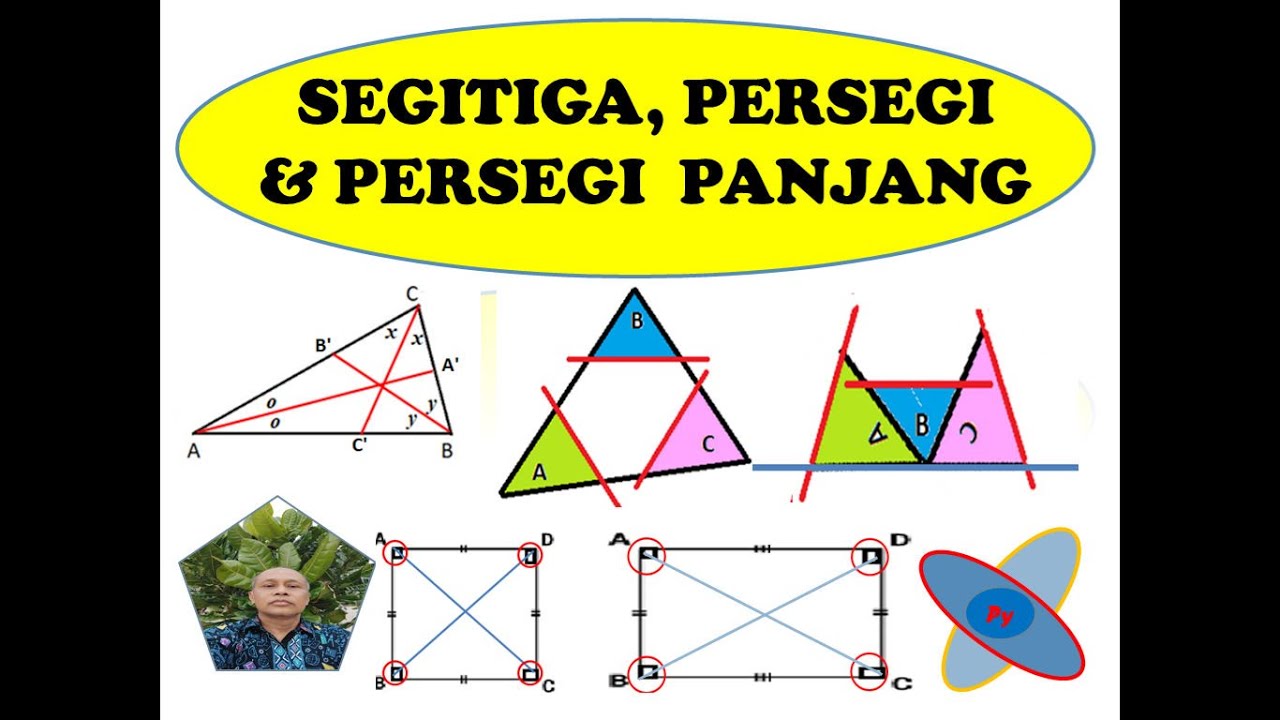 SEGITIGA PERSEGI DAN PERSEGI PANJANG - YouTube