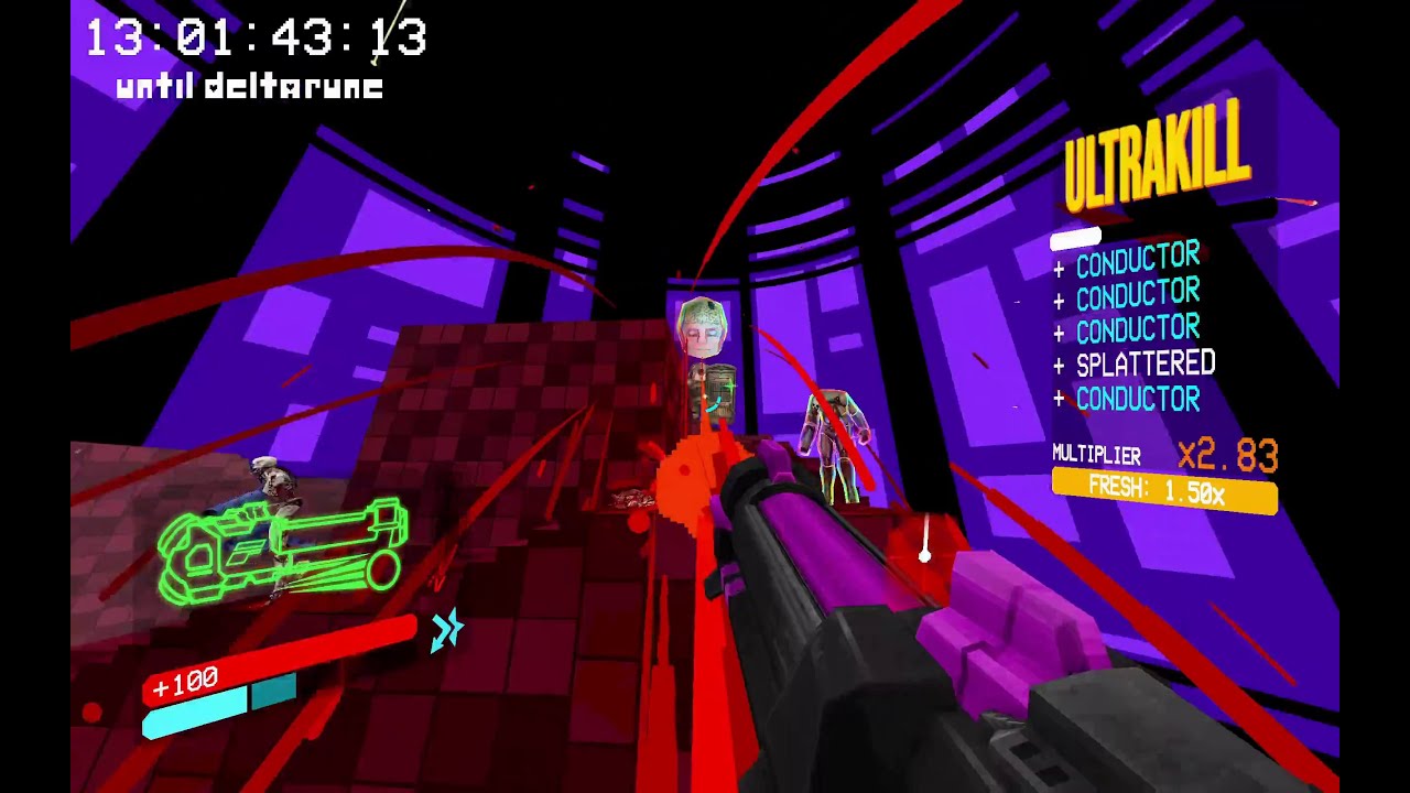 ULTRAKILL Cybergrind every day until Deltarune Chapter 3 & 4 release ...