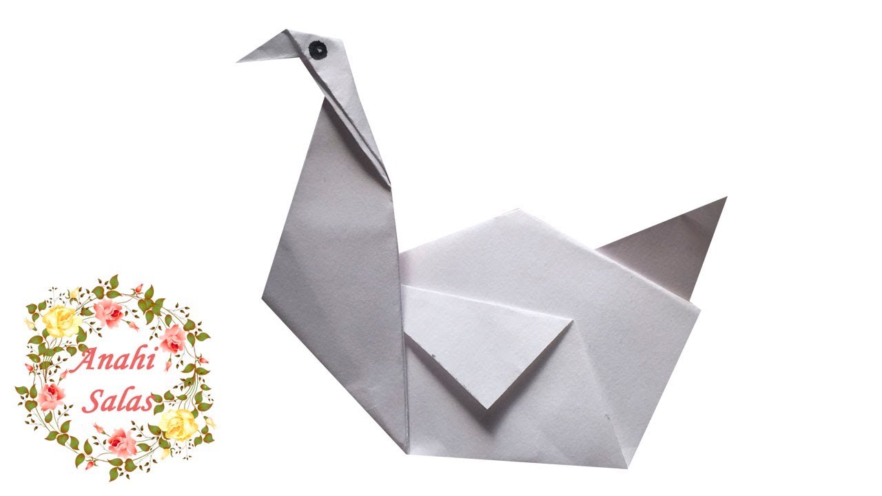 Cisne | Origami (Fácil) - YouTube