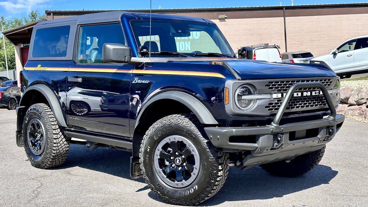 2021 Ford Bronco Base Advanced for sale at tjchapmanauto.com - YouTube