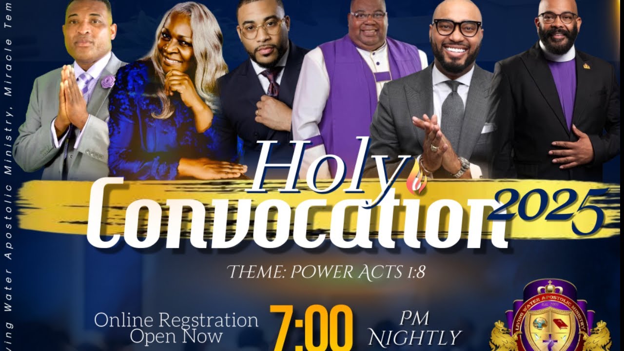 2025 Holy Convocation 10/14 - YouTube