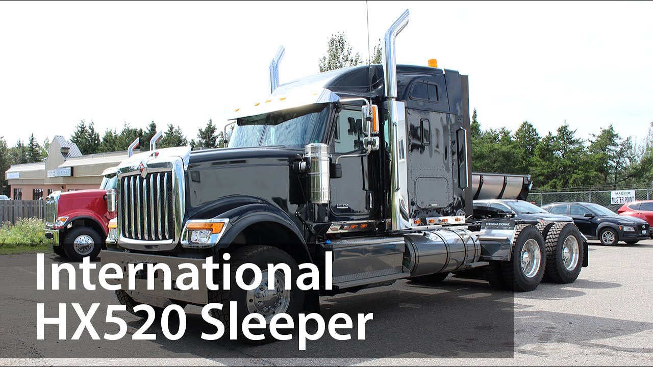 International HX520 Tandem Axle Sleeper Truck | Maxim Truck & Trailer ...