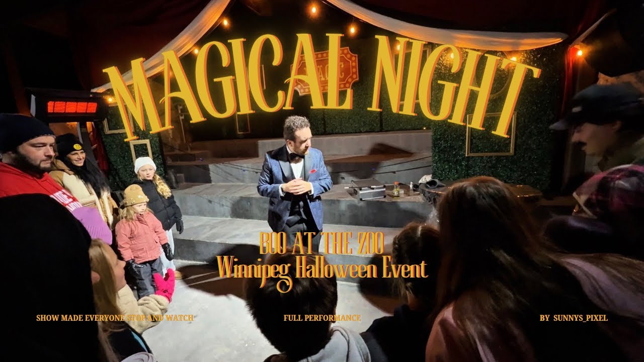 He Had the Crowd in Awe | Full Magic Show at Boo at the Zoo 2025 ...