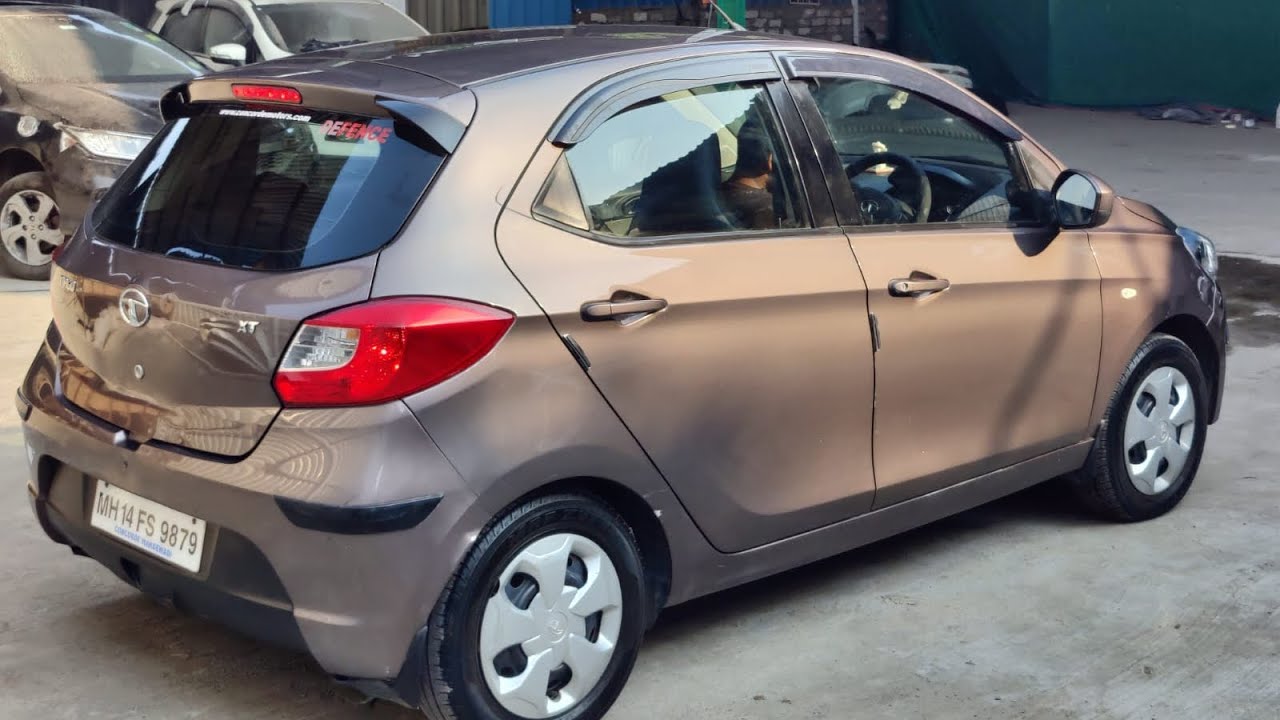 Tata Tiago LHS denting painting and full rubbing polish amazing ...