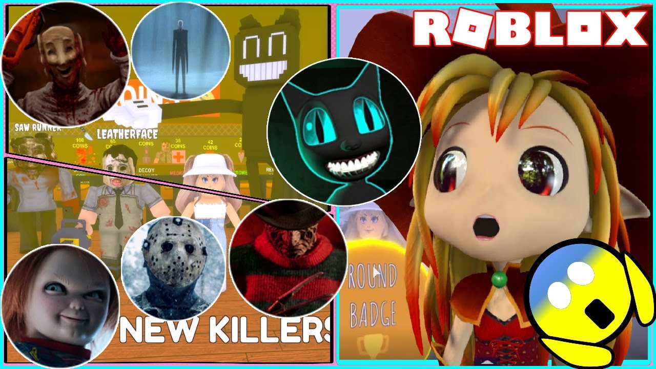 🙀 NEW SCARY CHARACTERS AND BADGES! ROBLOX THE SCARY BUTTON! - YouTube