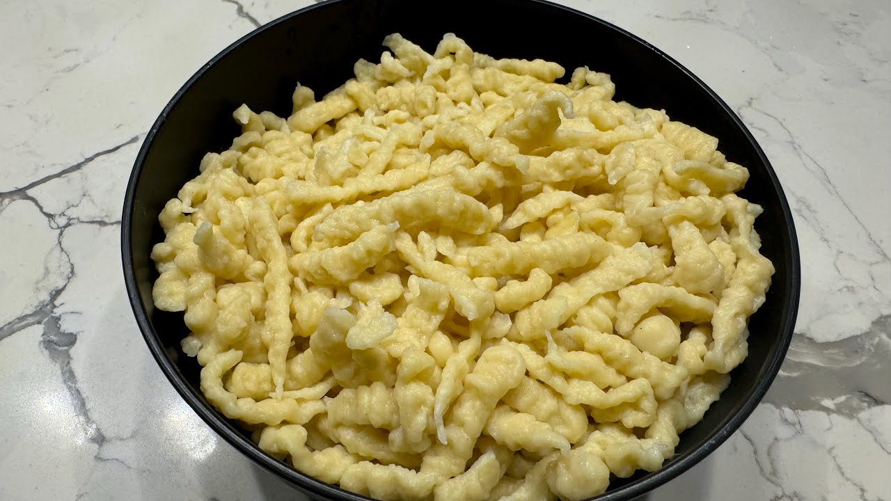 Spaetzle (German style pasta) - Thermomix® TM6 - YouTube