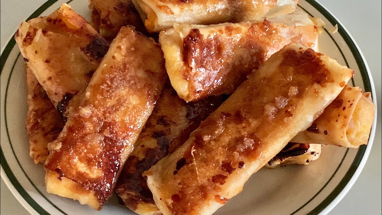 Turon with Cheese Recipe - YouTube