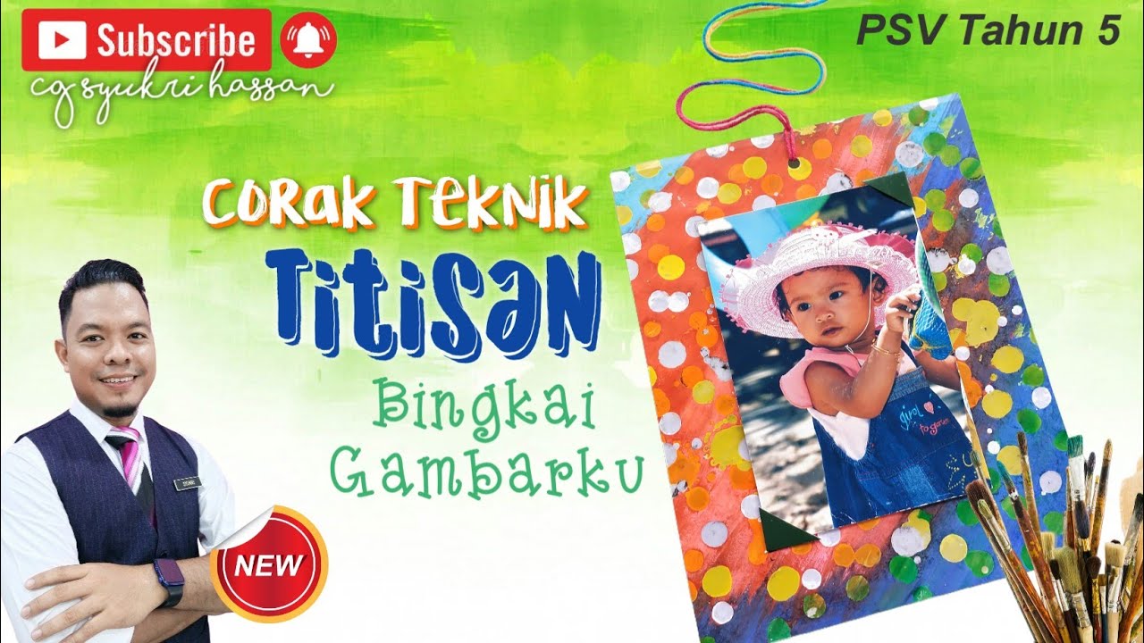 PSV Tahun 5 Unit 8 Bingkai Gambarku | Corak Titisan - YouTube