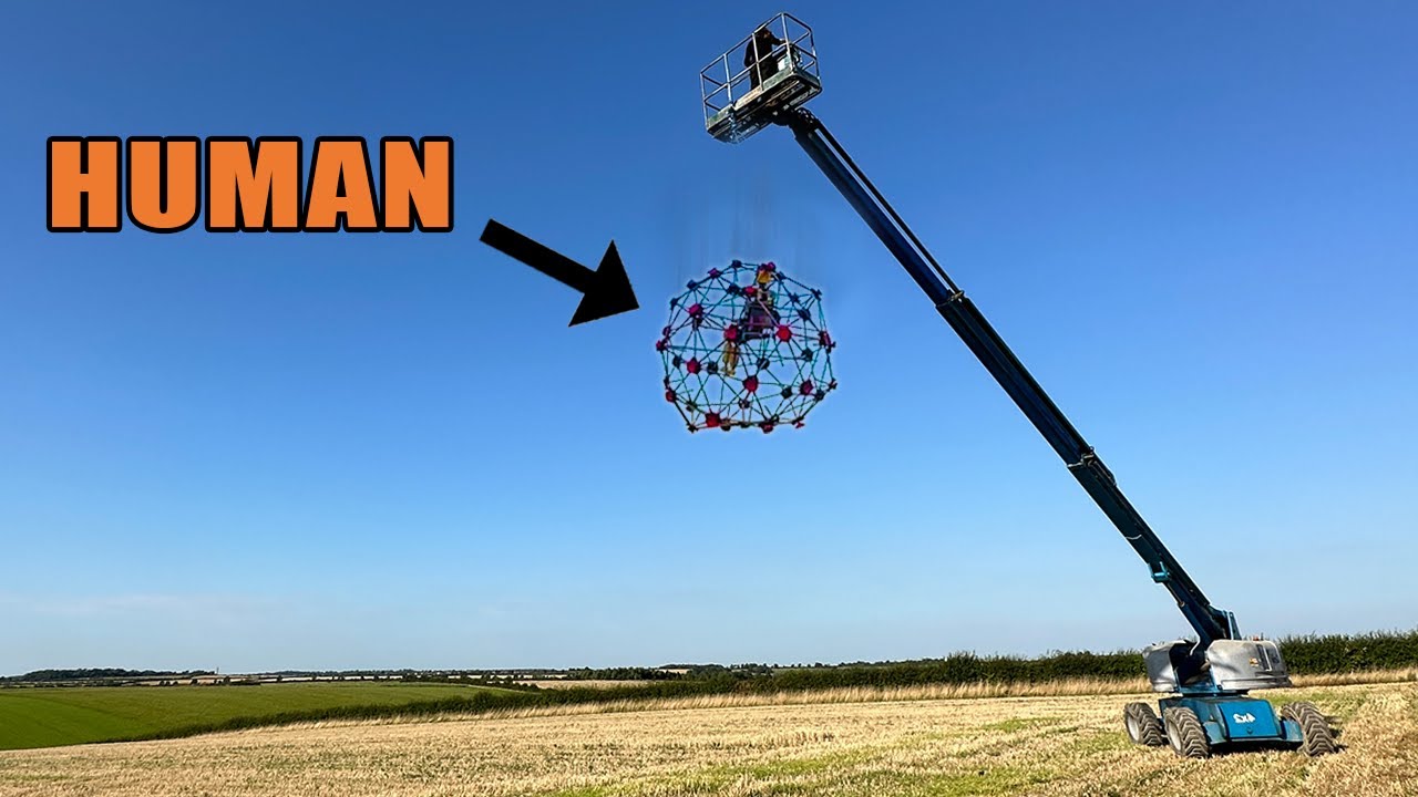 The FIRST ever HUMAN Egg Drop! - YouTube