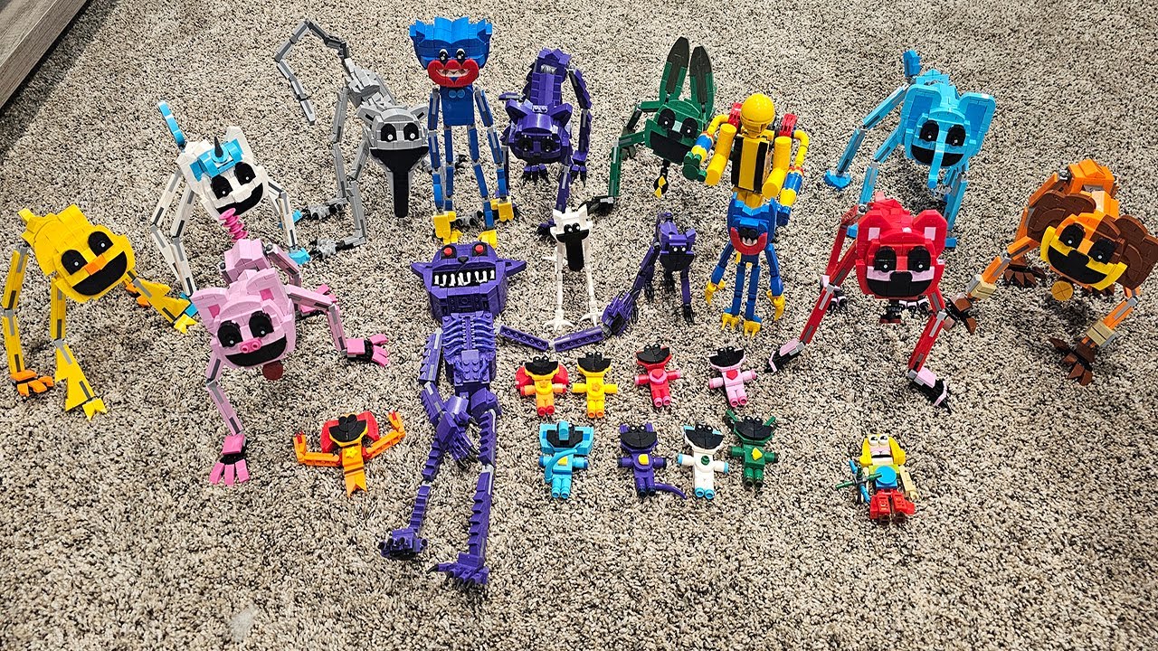 New Poppy Playtime Chapter 3 Lego! - YouTube