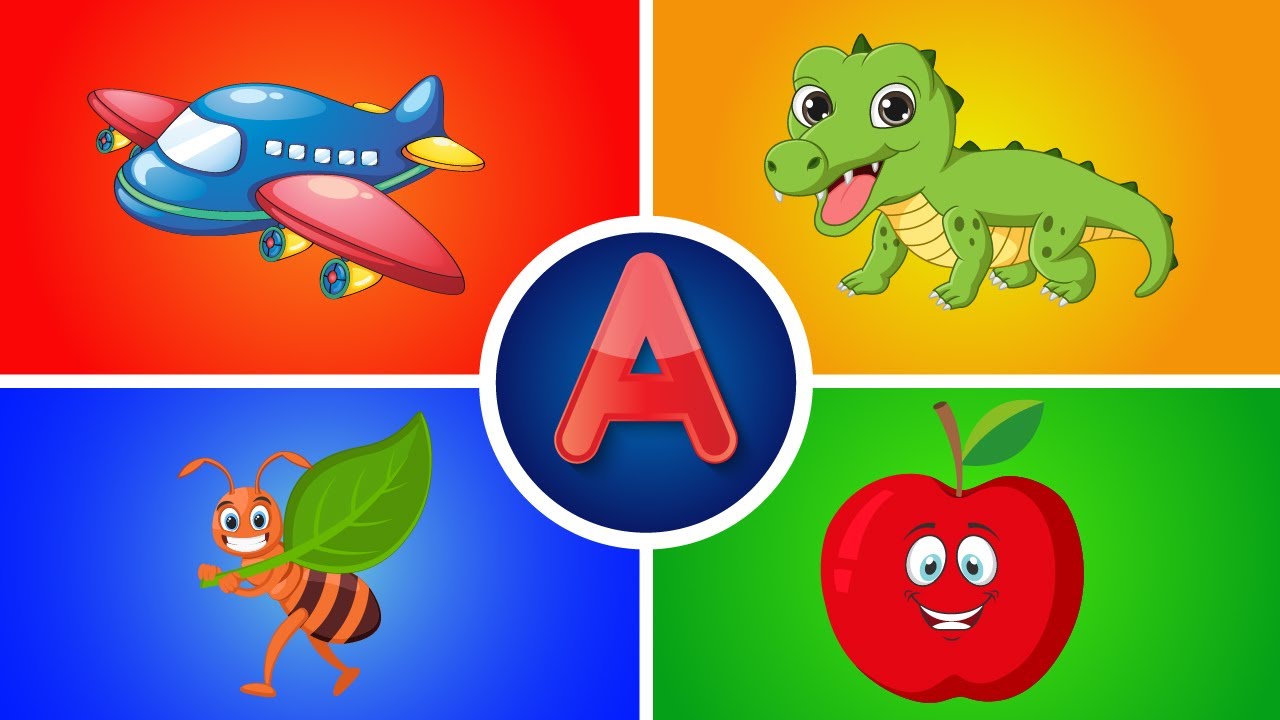 Words That Start with A || Words That Start with Letter A for kids ...