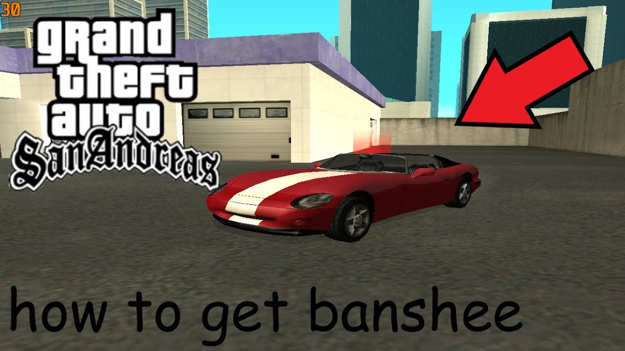 How to get banshee in gta san andreas - YouTube