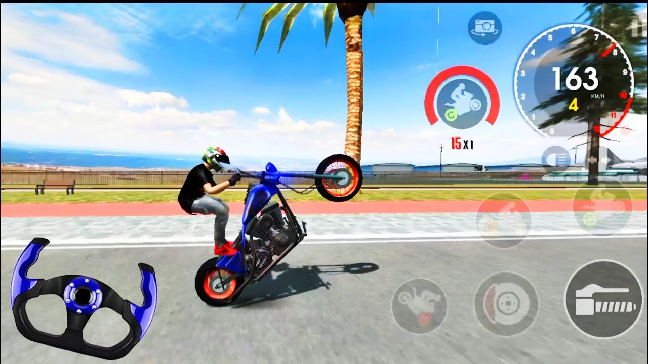 Xtreme motorbike Android Full Spread Gameplay - Police Racing hardly ...