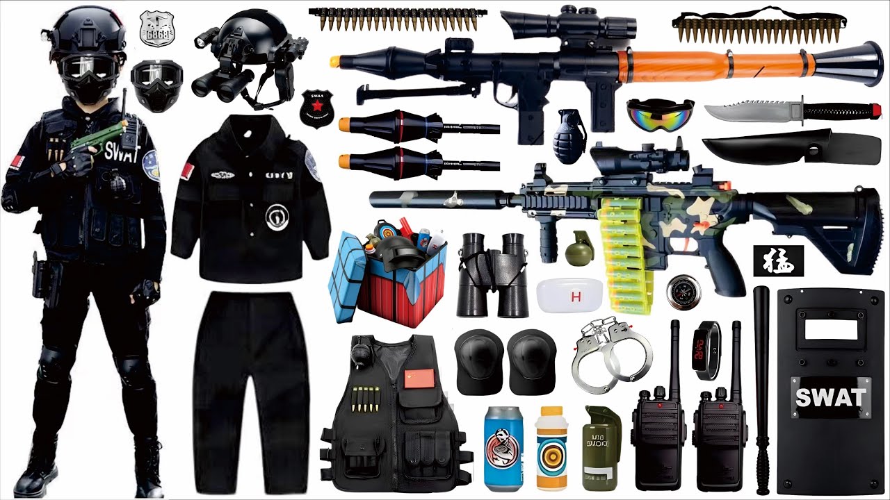 Open Box Special Forces Toy Set, M416 Assault Rifle, AUG Assault Rifle ...