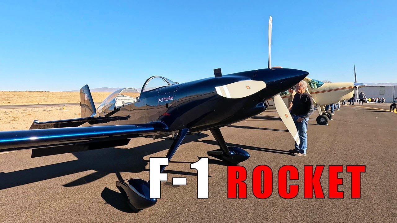 Awesome Team Rocket F-1 Plane Walk-Around - YouTube