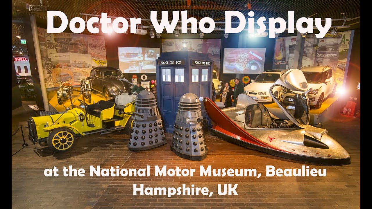 Original BBC Doctor Who TARDIS, BESSIE, WHOMOBILE and 2 DALEKS! - YouTube