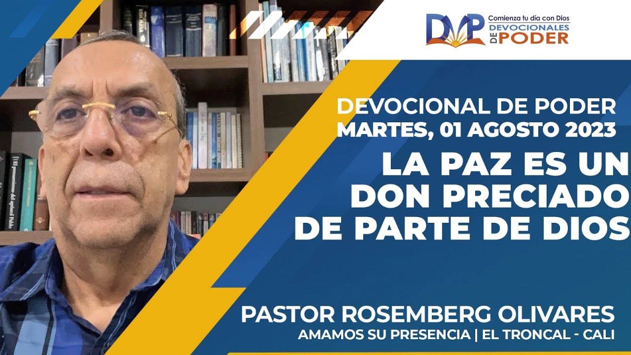 Devocionales de Poder | La Paz Es Un Don Preciado De Parte De Dios ...