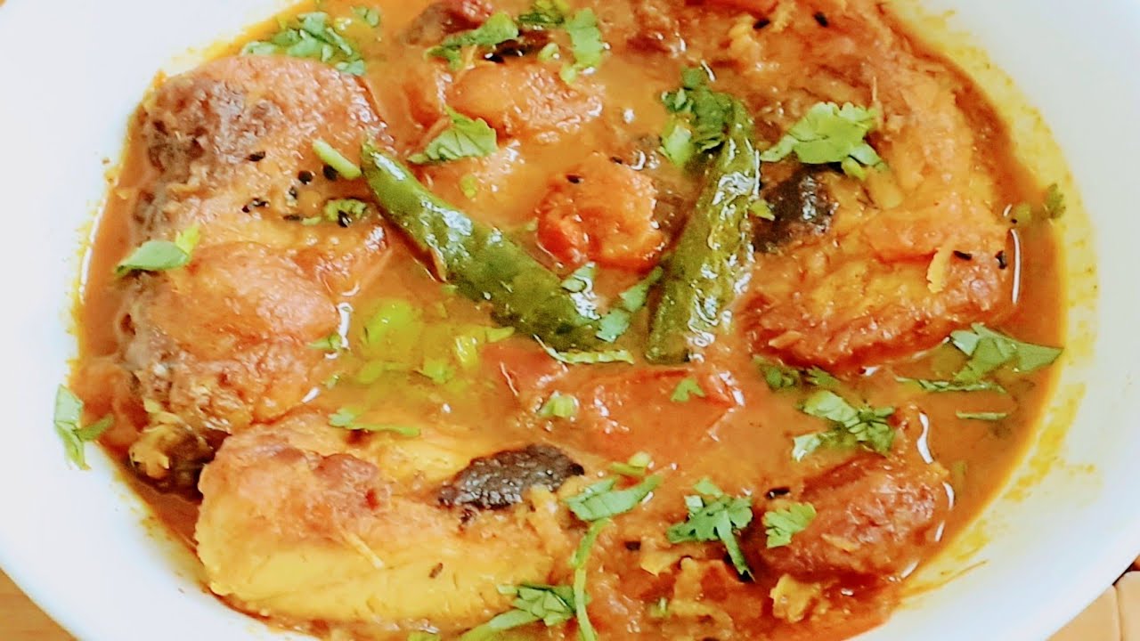পেঁয়াজ ছাড়া পোনা মাছের পাতলা ঝোল ৷ Machher patla jhol | Fish jhol ...