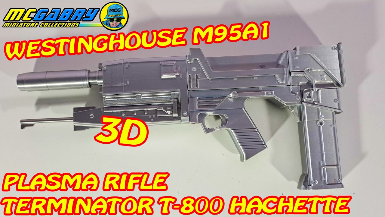 FUCILE PER MODELLINO TERMINATOR T800 HACHETTE: WESTINGHOUSE M95A1 ...