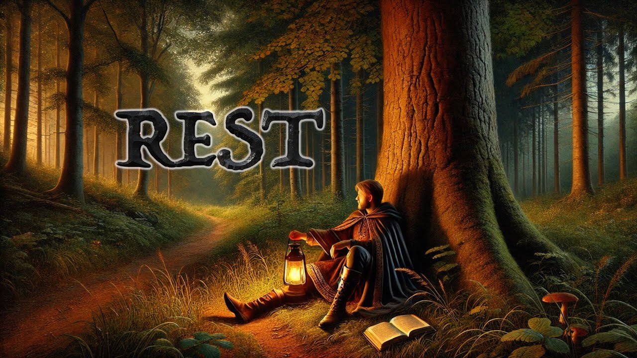 Ye old rest at the old oak tree - YouTube