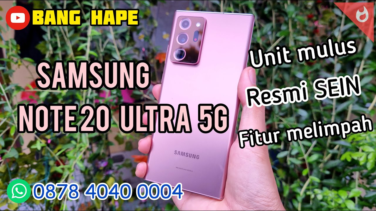 (sold) - Review Samsung Galaxy Note 20 Ultra 5G 256gb SEIN di Bang Hape ...