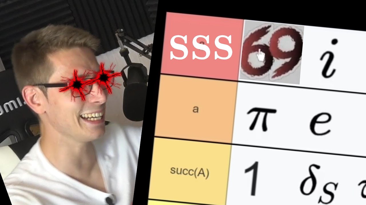 Ultimate Mathematical Constants Tier List - YouTube