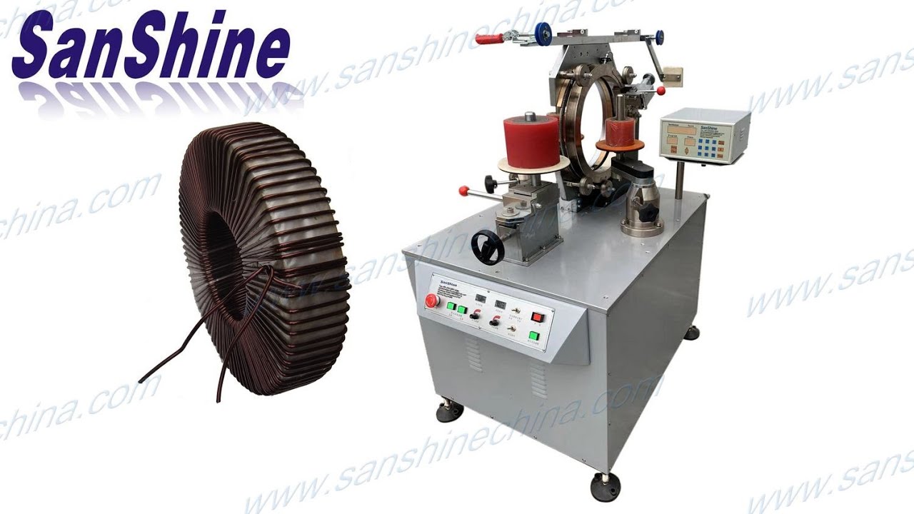 Gear Type Thick Wire Automatic Supper Big Toroid Coil Winding Machine