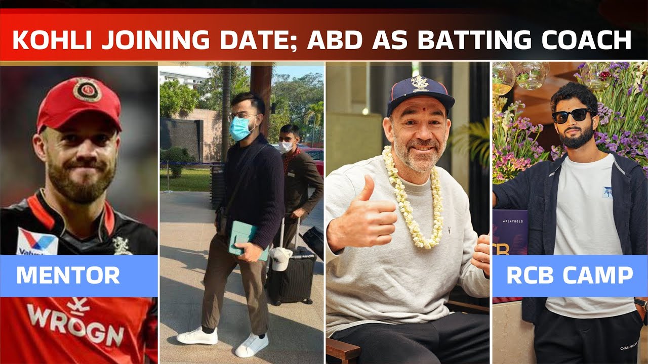 Virat Kohli and AB De Villiers to join on March 13 | New Assistant ...