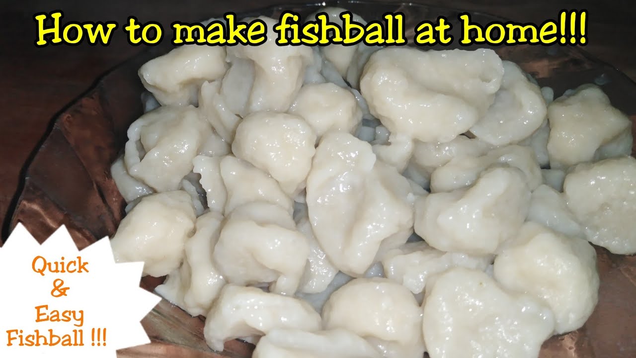 How to make fishball at home|Food Business Idea. - YouTube