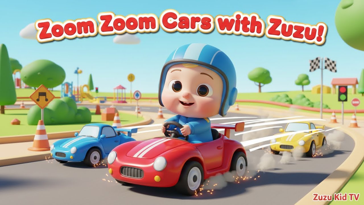 Zoom Zoom Cars with Zuzu – Toddler Vehicle Fun, Movement & Play - YouTube