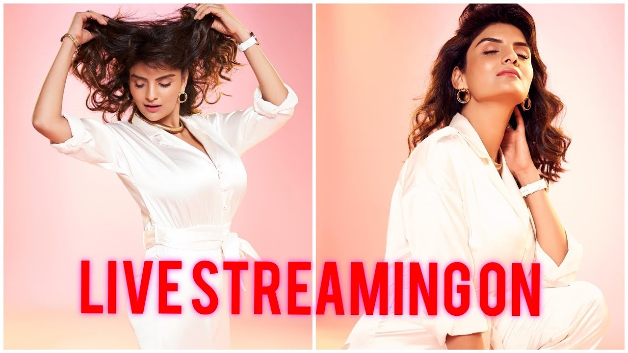 Actress Anveshi Jain live streaming on mix focus / Media life / Fashion ...