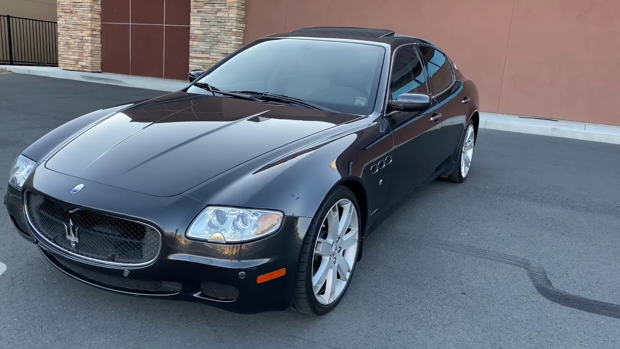 2007 Maserati Quattroporte - YouTube