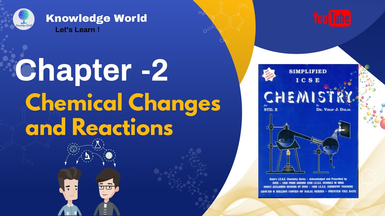 Chemical Changes and Reactions - Class 9 Chemistry | Chapter - 2 | ICSE ...