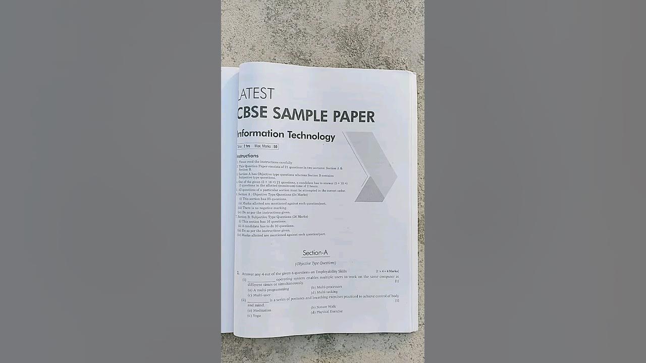 Latest 🤫 CBSE sample paper with solutions class 10 Information ...