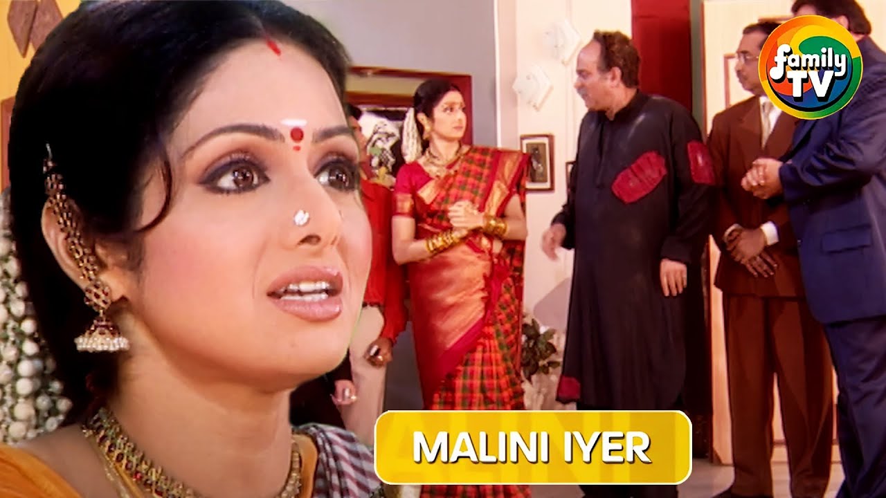 "Malini Iyer की सबसे मजेदार घटनाएँ! Sridevi की बेहतरीन Comedy ...