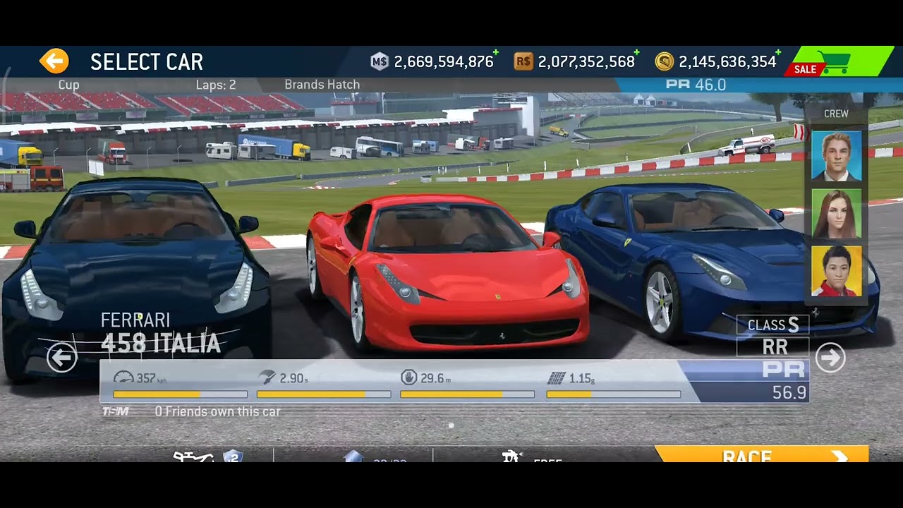 Real Racing 3 Ferrari 458 ITALIA #FerrariFaceoff - YouTube