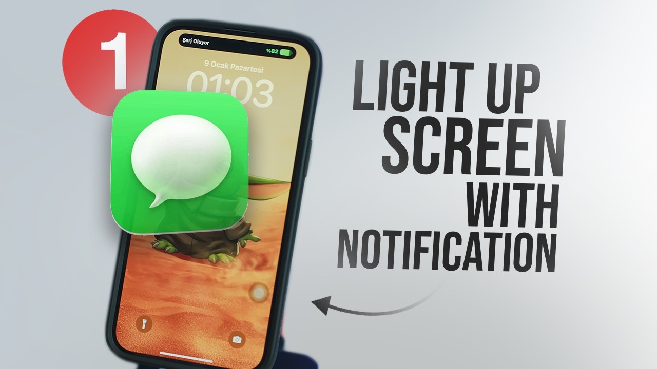 How to Make Screen Light Up when Receiving Notifications iPhone ...