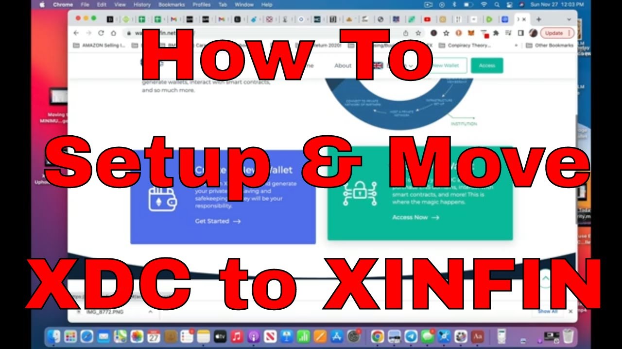 How to Set Up and Move Your XDC to a XINFIN Wallet - YouTube