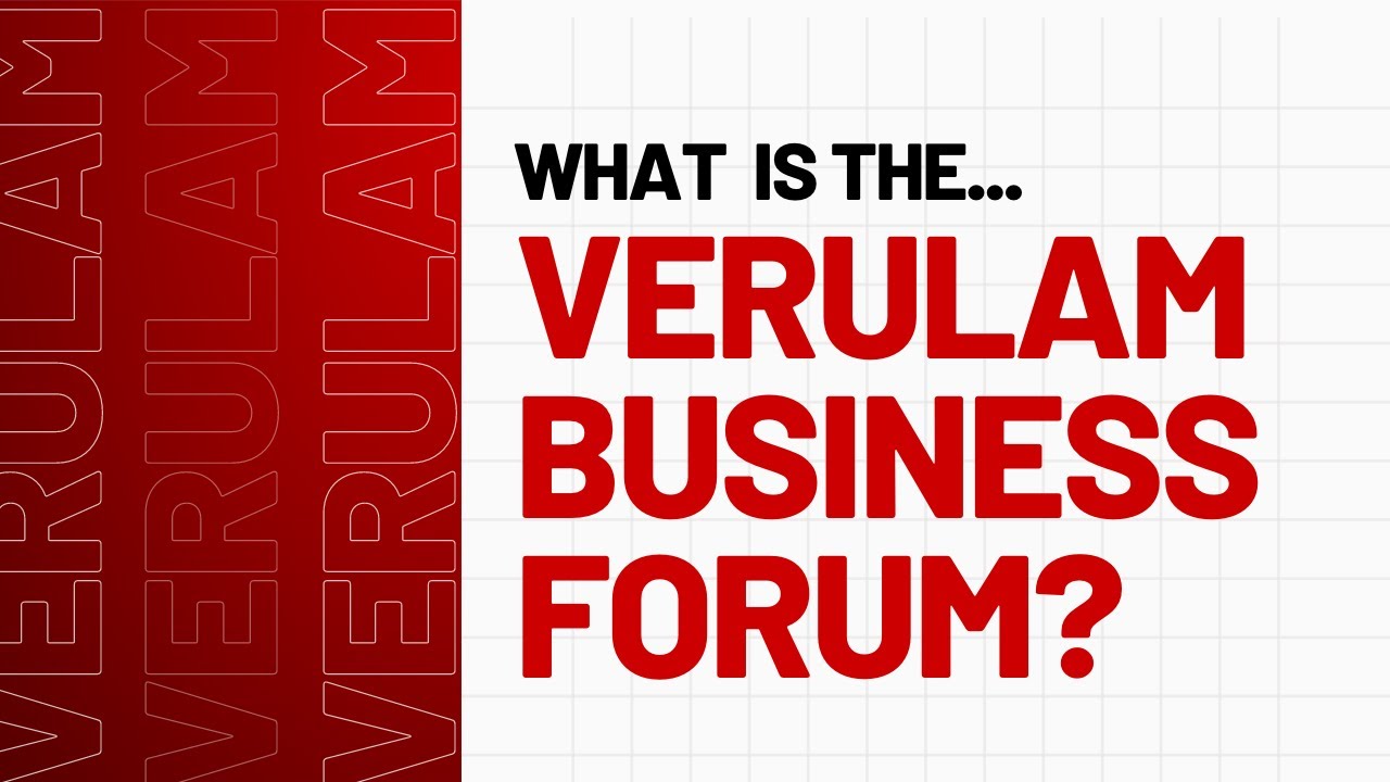 I Love Verulam // What Is Verulam Business Forum? - YouTube