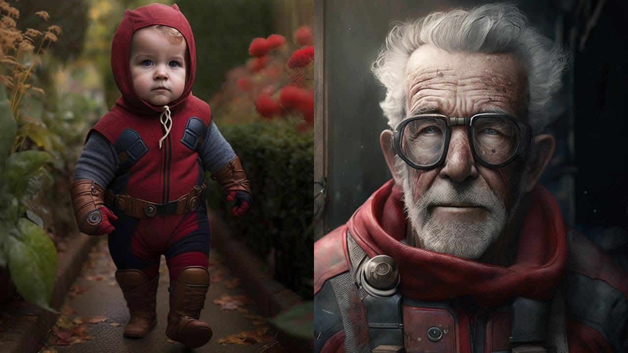 Did You Qnow - Evolution Of Deadpool From Baby To 100 Years Old - YouTube