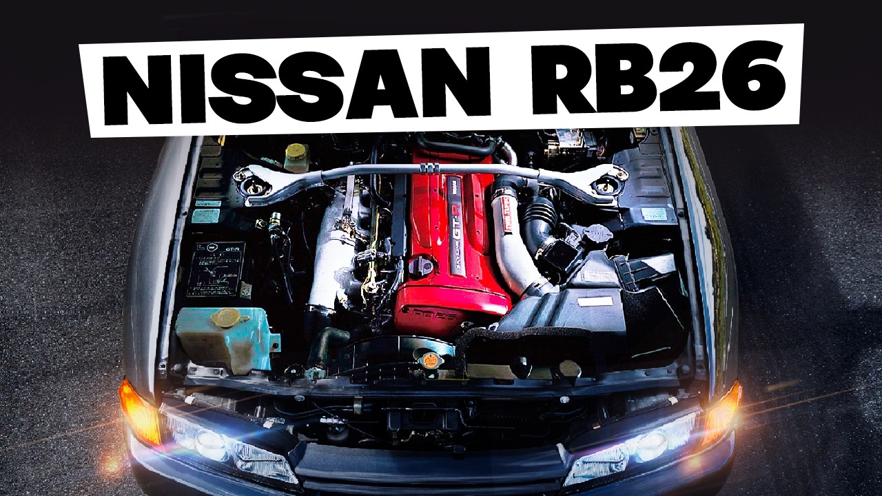 NISSAN RB26 El Motor Más Exitoso de los 90s - YouTube