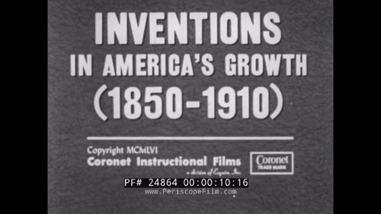 INVENTIONS IN AMERICA'S GROWTH 1850-1910 PHONOGRAPH, TELEPHONE, LIGHT ...