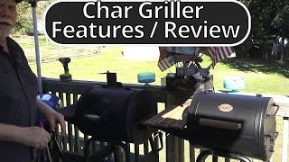 Char Griller Patio Charcoal Grill Features / Review / Comparison