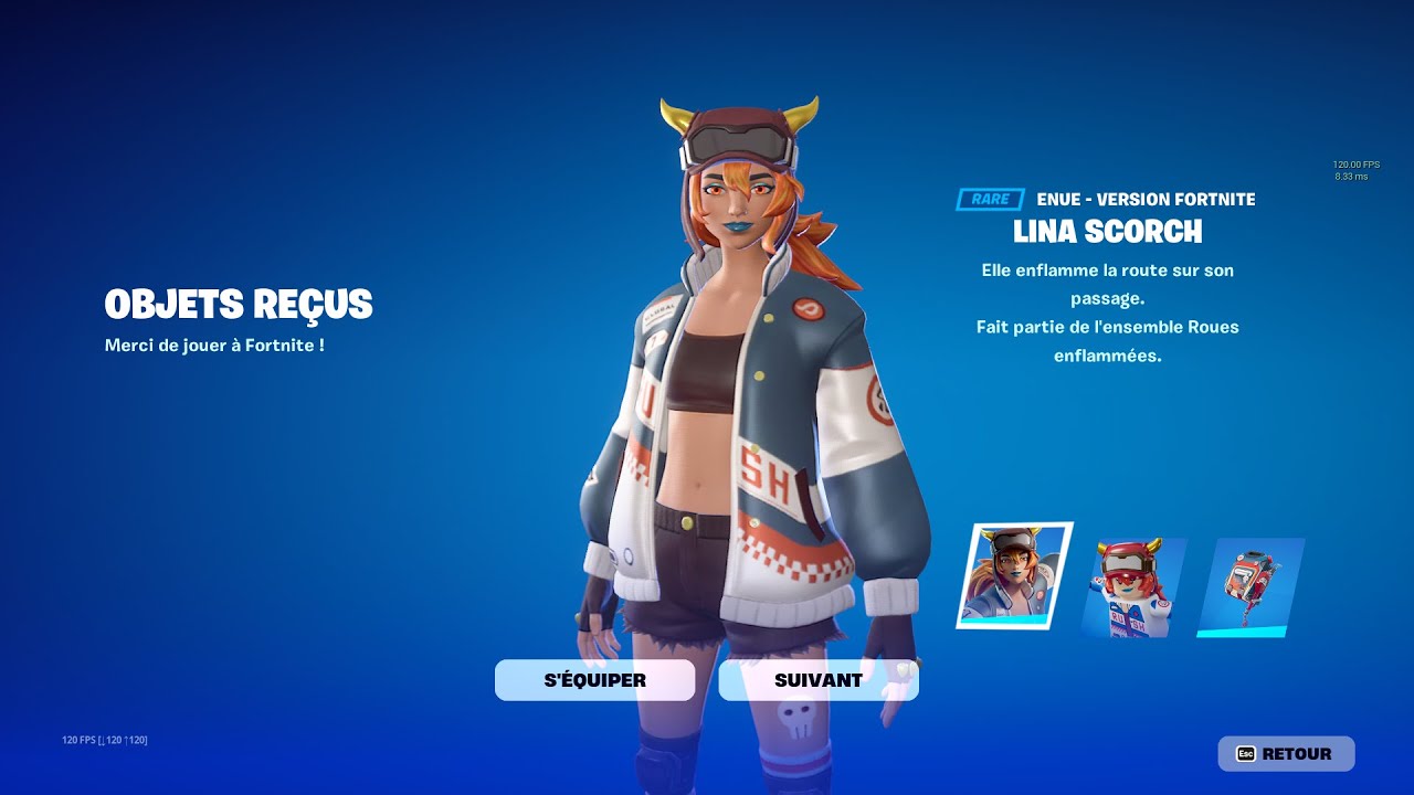 COMMENT OBTENIR LE SKIN GRATUIT "LINA SCORCH" Récompense Fortnite x ...