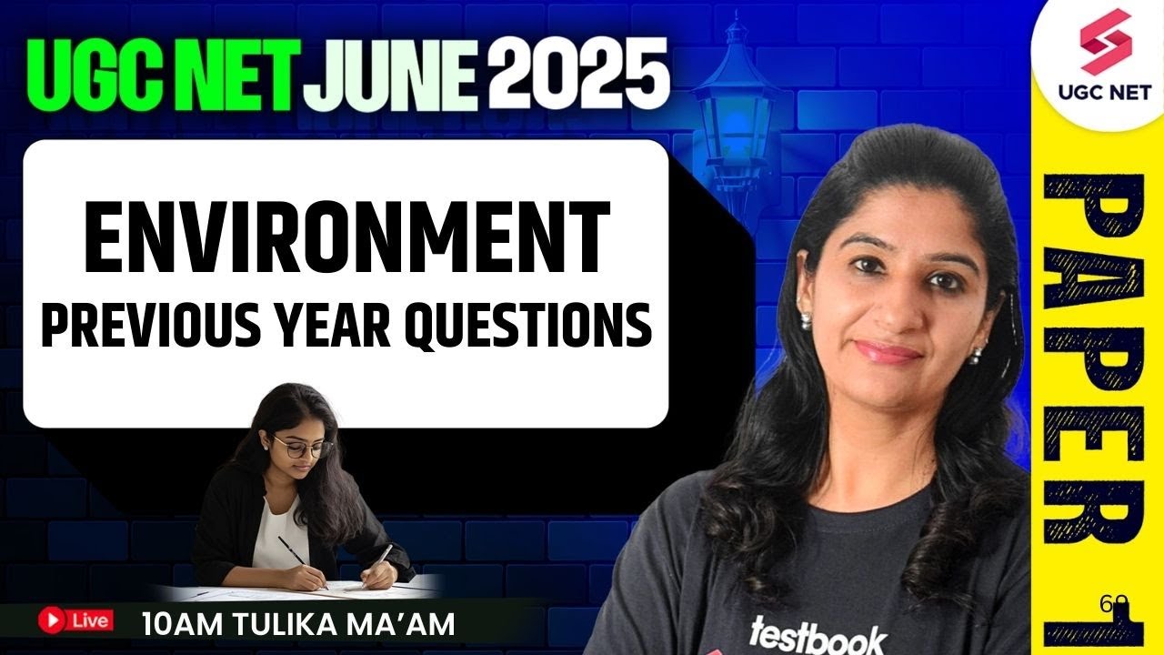 UGC NET June 2025 Paper 1 Classes | Paper 1 Environment Questions | UGC ...