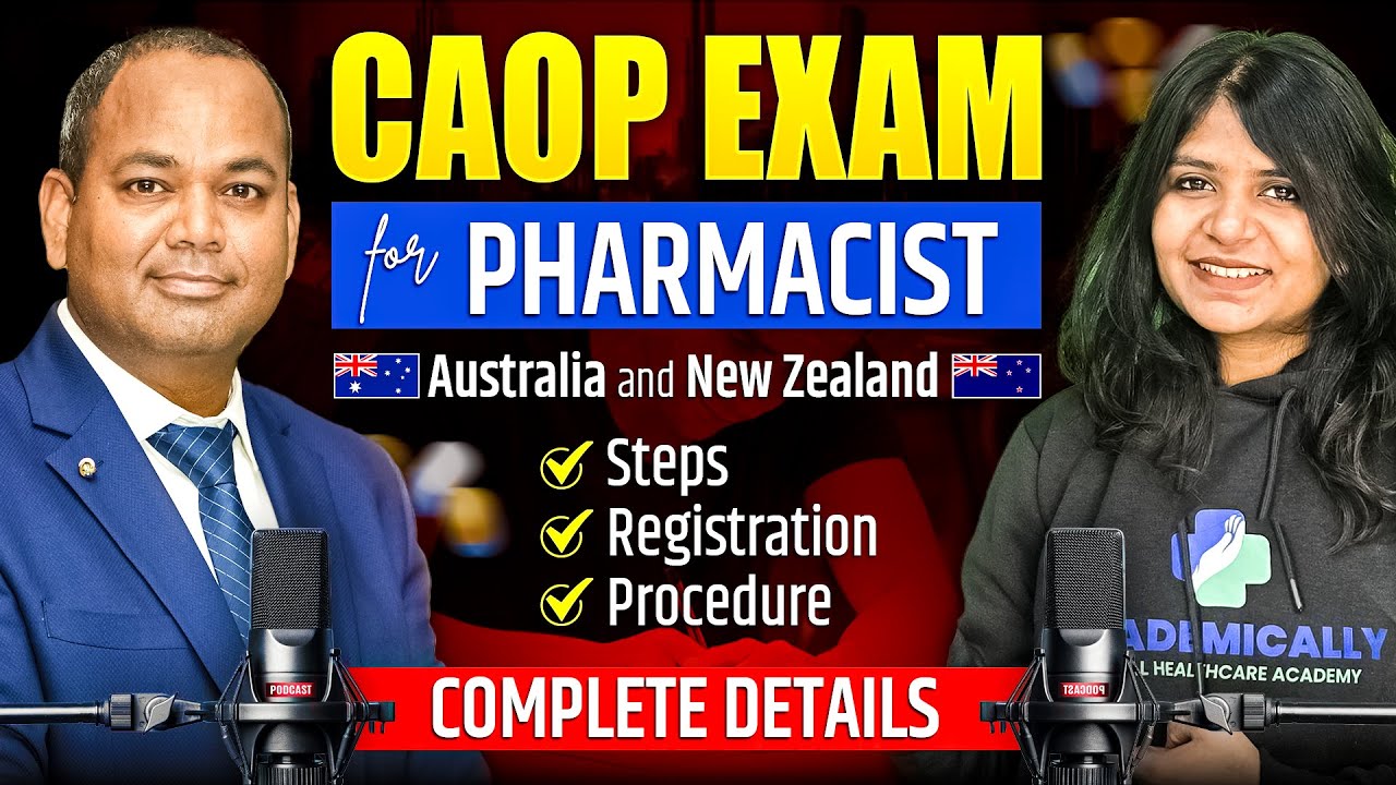 CAOP Exam for Pharmacists | CAOP vs OPRA Exam | Australian Pharmacy ...