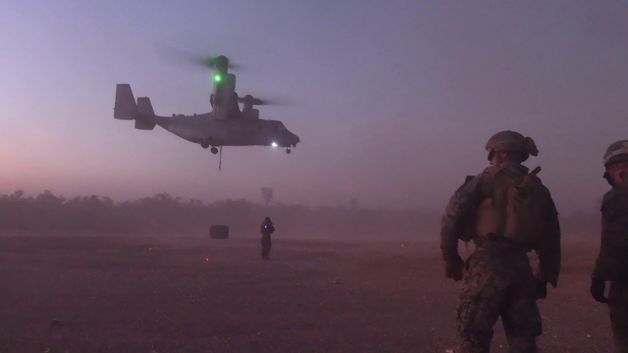 MRF-D Practices External Lifts - YouTube